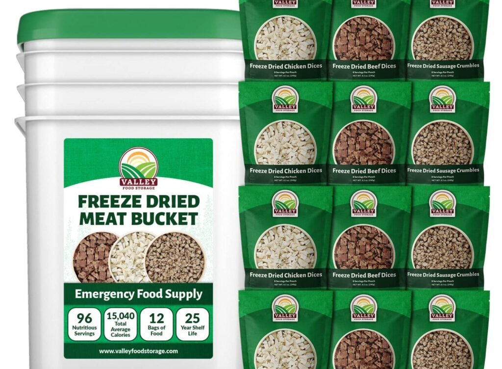 Valley Food Storage Freeze Dried Meat Bucket Review – Wilderness Prepper